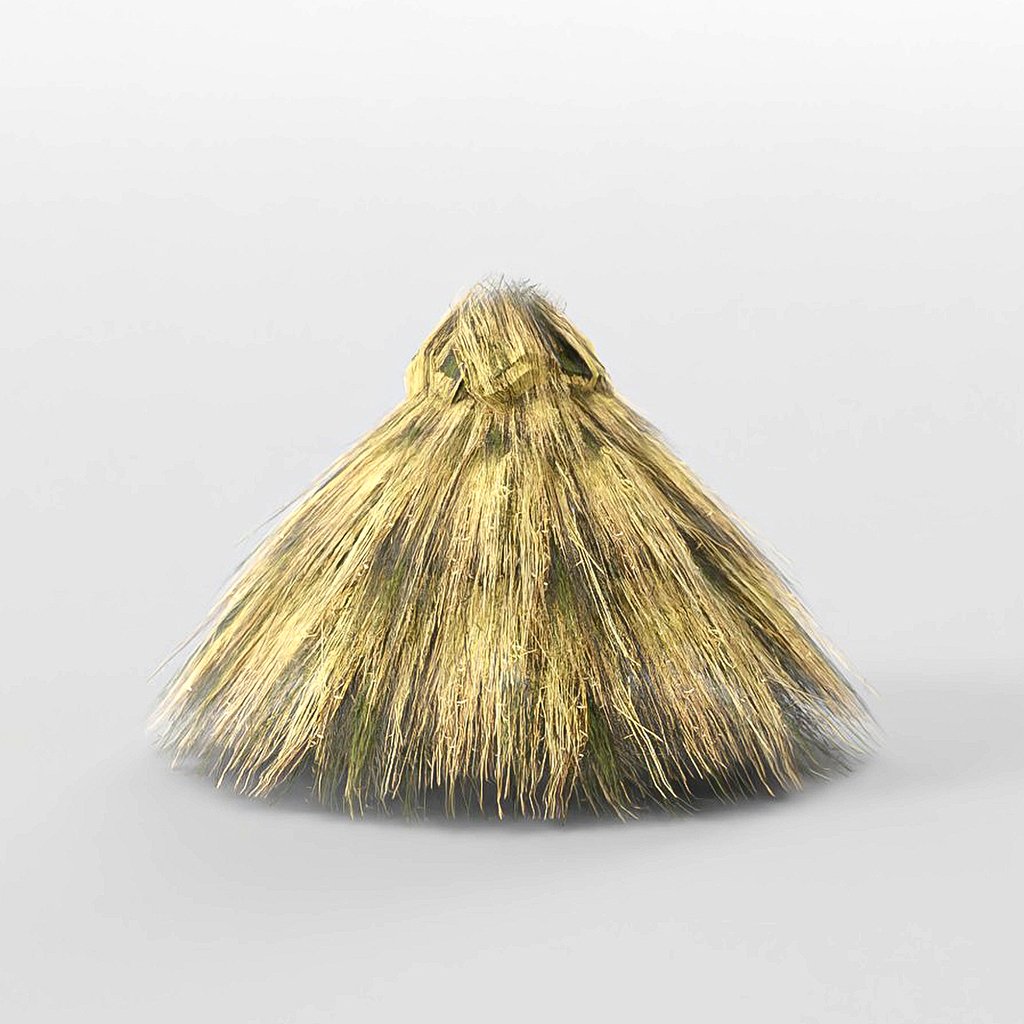 Straw Roof Round | Historic Buildings models | BlenderKit