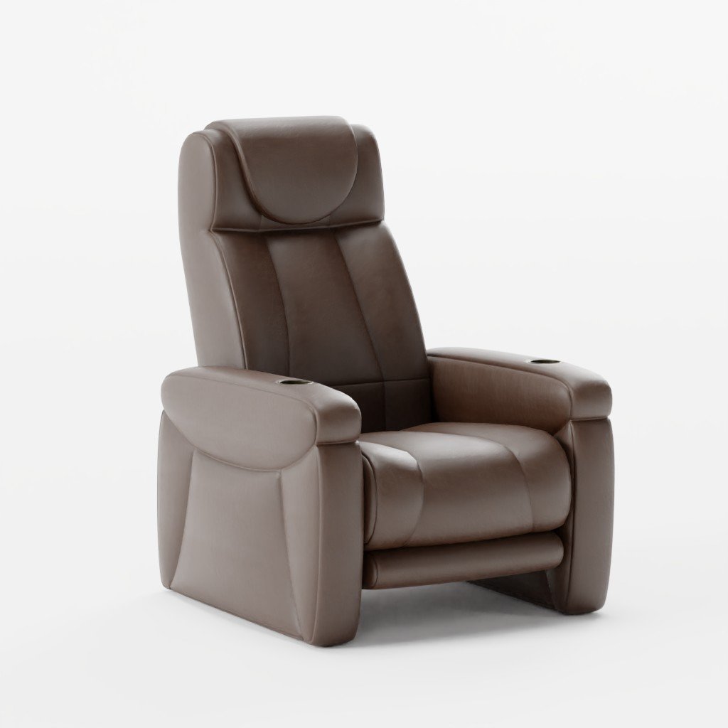 Recliner Sofa | FREE 3D Armchair 3D Models models | BlenderKit