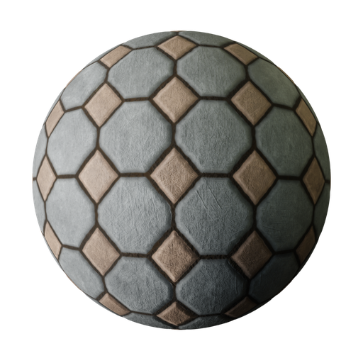 Stylized Pavement | FREE paving materials | BlenderKit