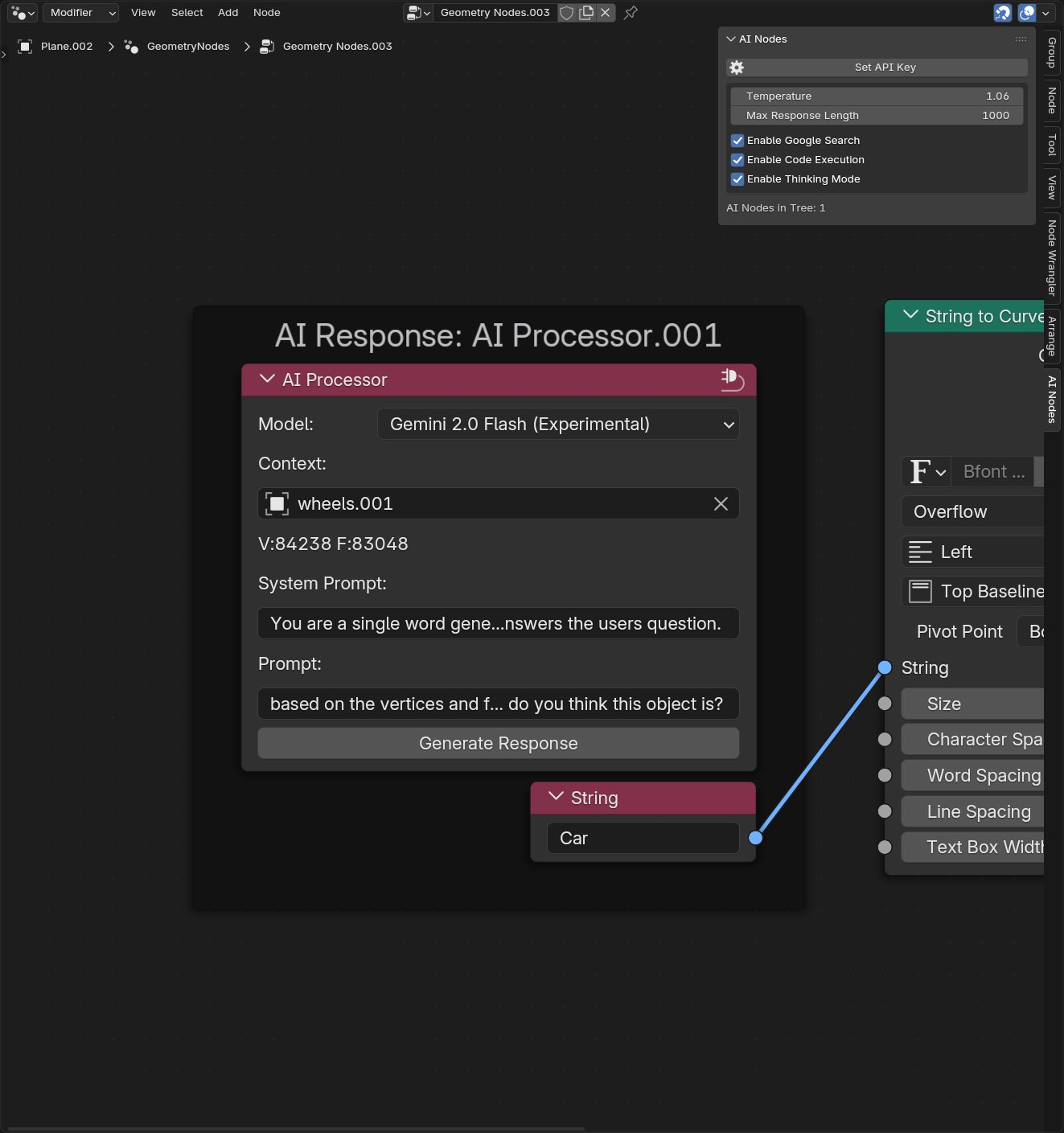 AI Nodes | BlenderKit
