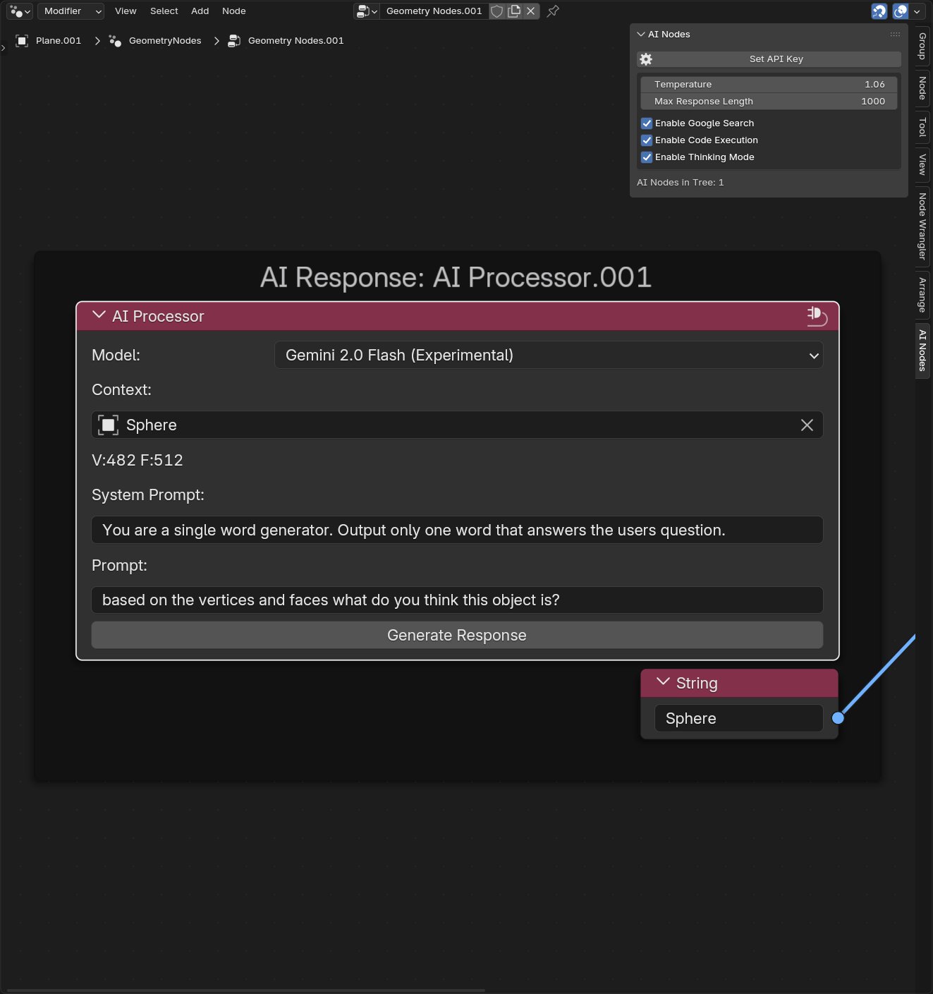 AI Nodes | BlenderKit