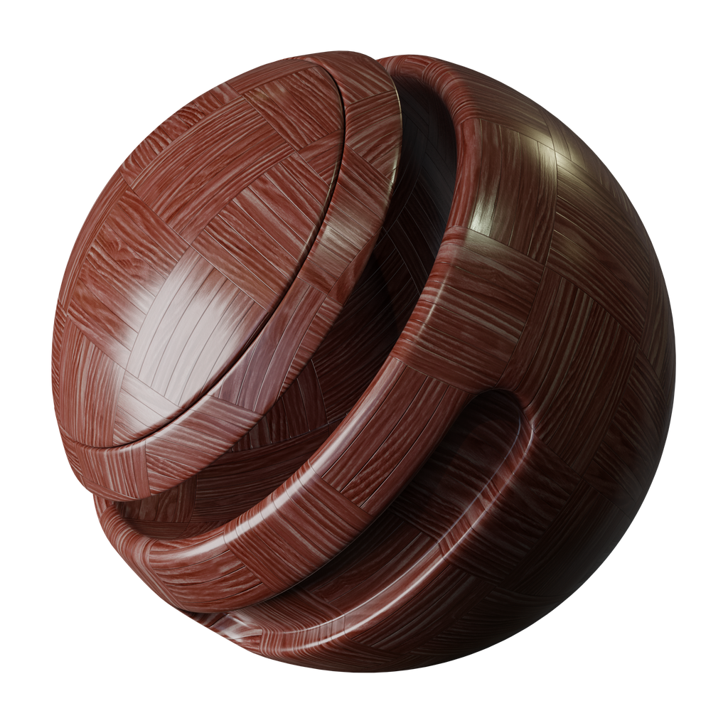 Wood Maroon Floor Parquet Floor | FREE floor materials | BlenderKit