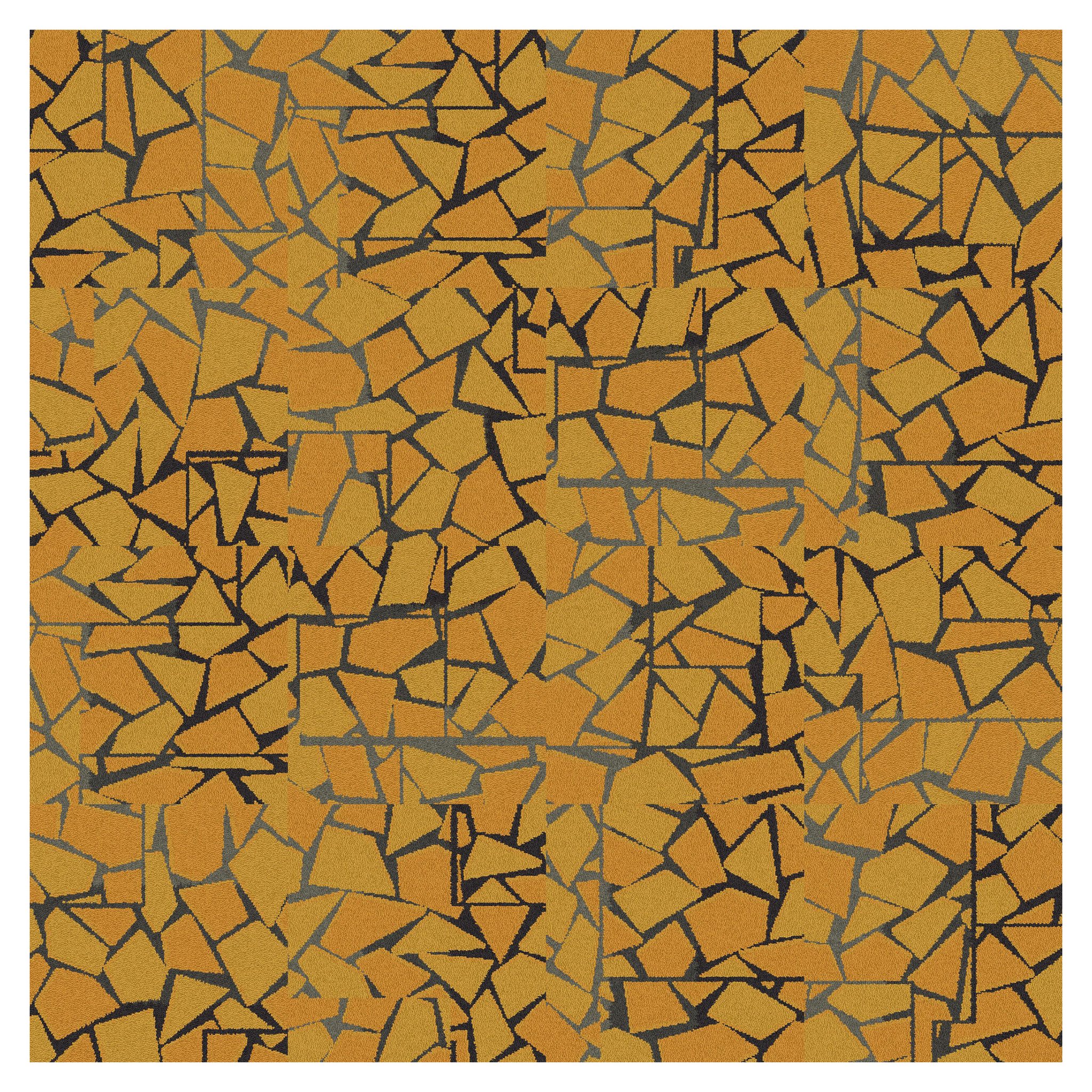 Rue Yellow Carpet Tiles | Interior Design models | BlenderKit