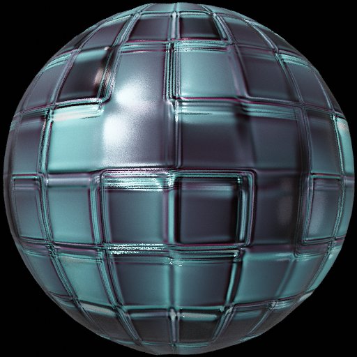 Blue tiles | FREE ground materials | BlenderKit