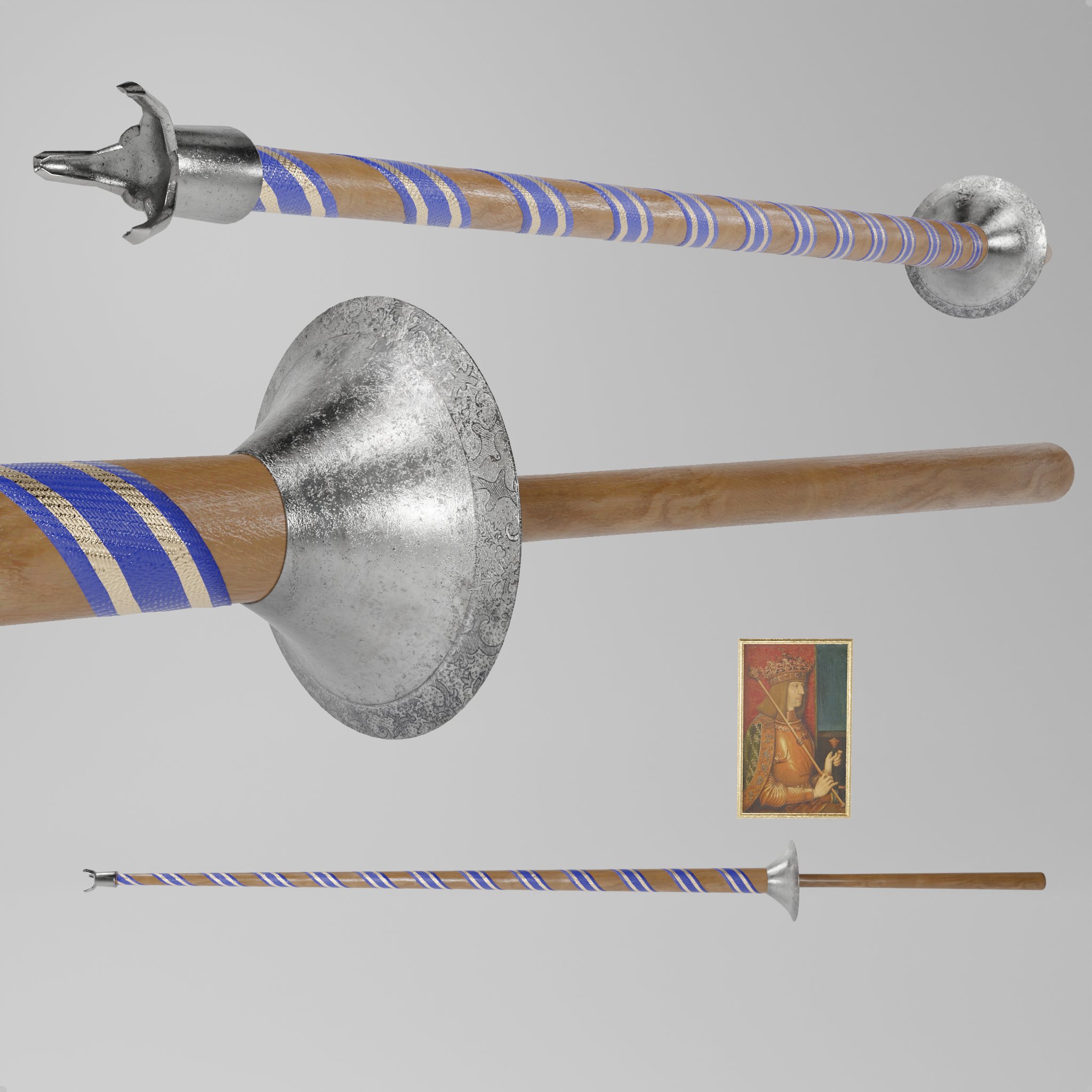 Lance & painting - Emperor Maximilian I | FREE Historical Weapons ...