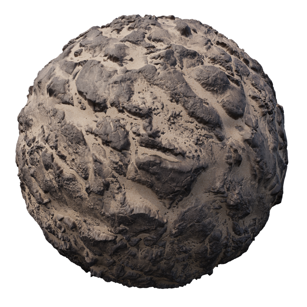 Desert Cliff Surface | FREE rock materials | BlenderKit