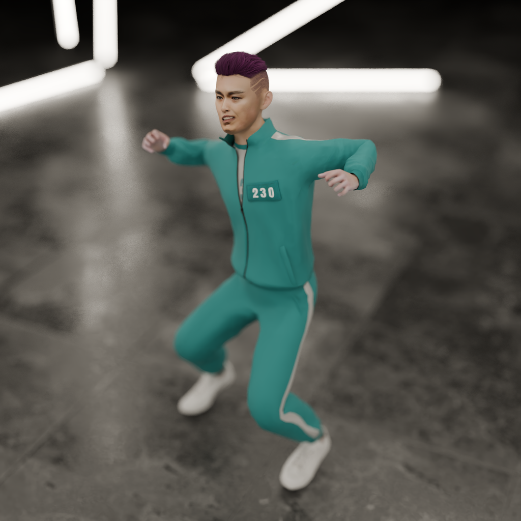 Thanos - Squid Game | Men models | BlenderKit