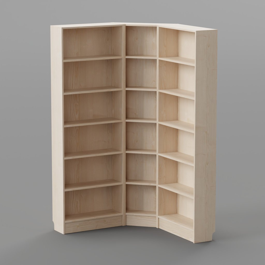 Bookcase | FREE Bookcases models | BlenderKit