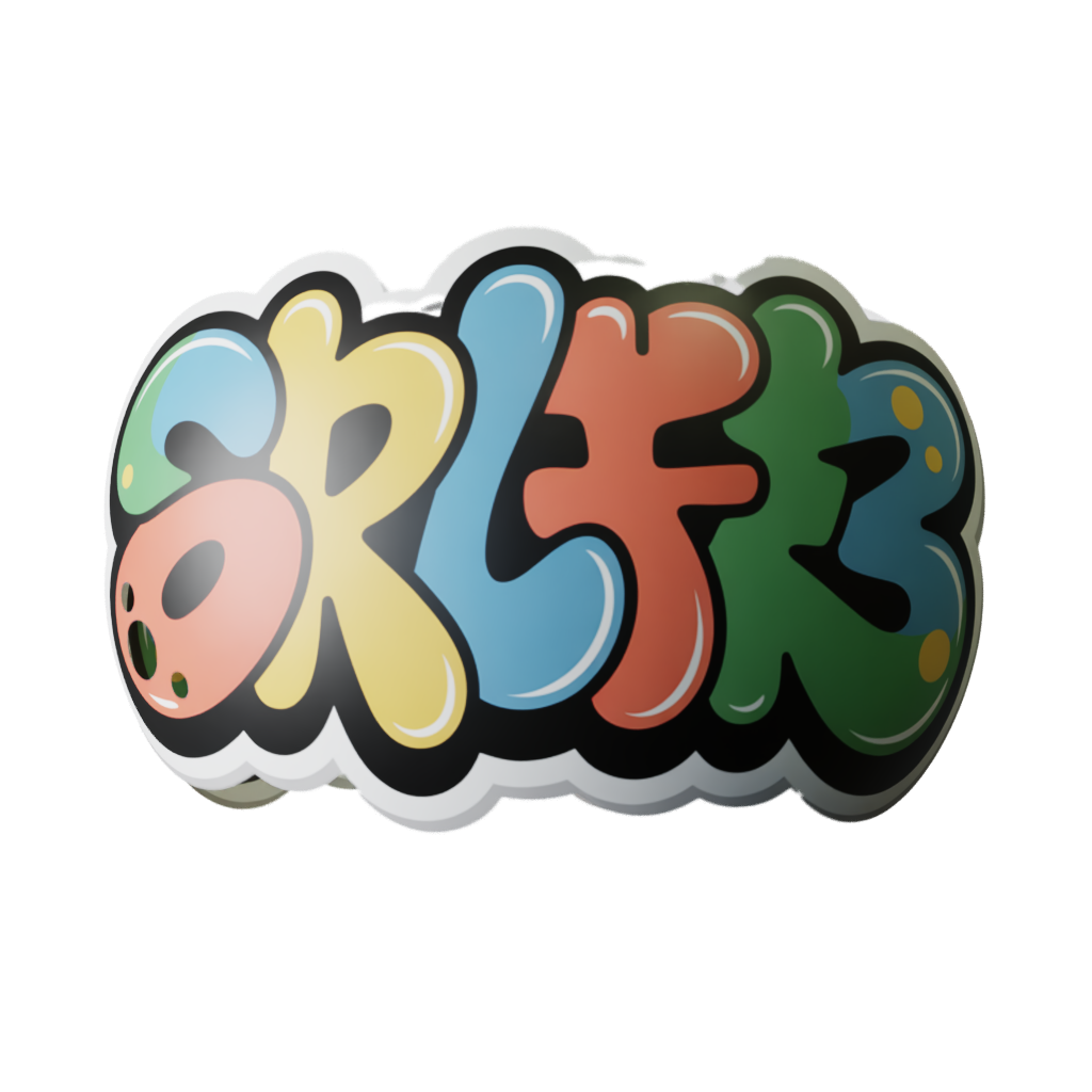 Graffiti Sticker Decal | FREE fx materials | BlenderKit