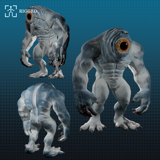 Cyclops - Game Ready | Monsters & Creatures models | BlenderKit