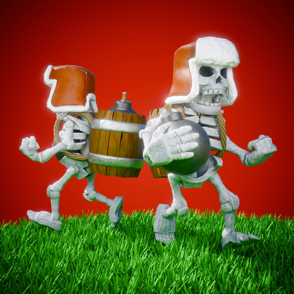 Giant Skeleton | Fantasy Hero / Heroines models | BlenderKit
