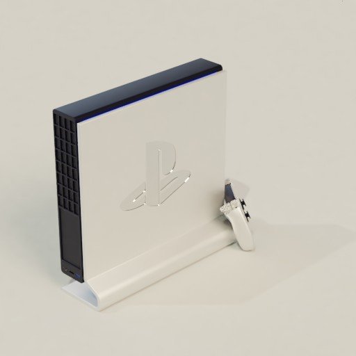 Playstation 2 Console | FREE 3D Game Console models | BlenderKit