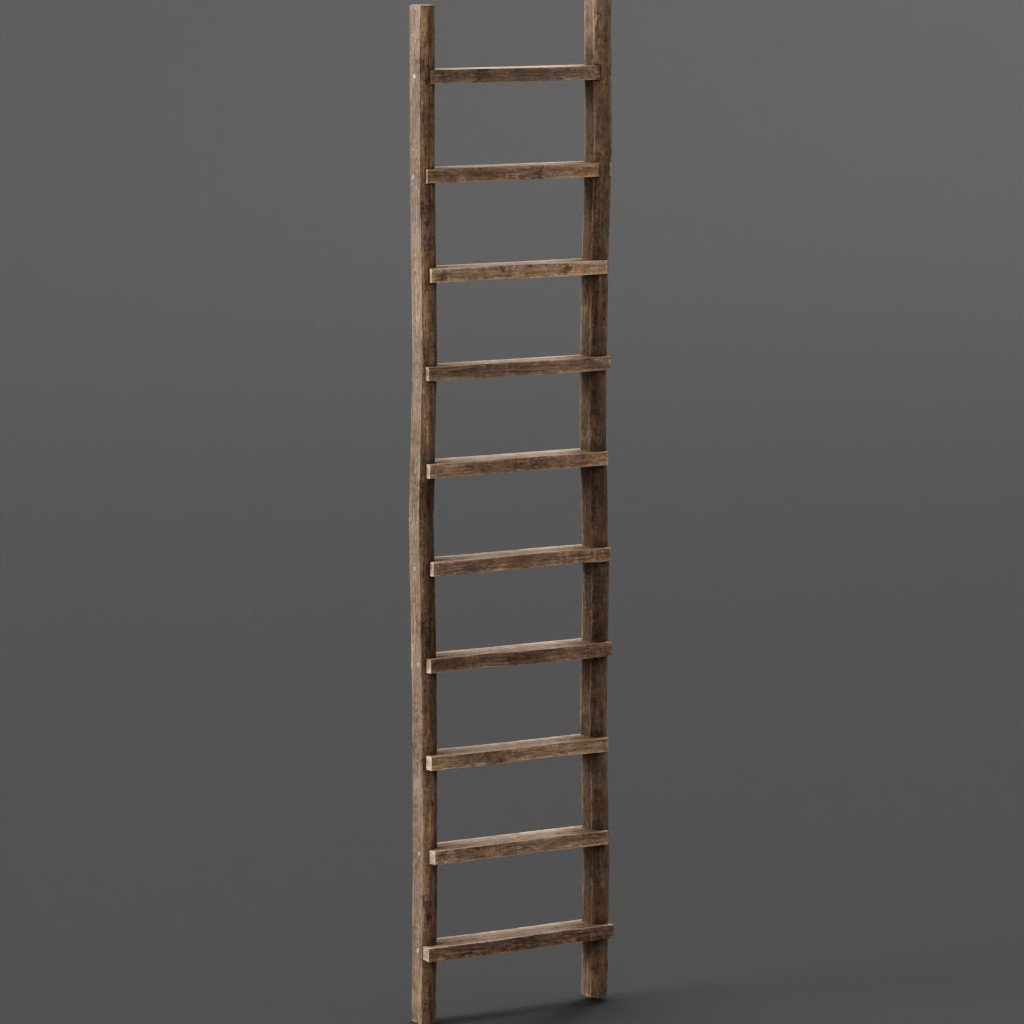 Ladder | Stairs models | BlenderKit