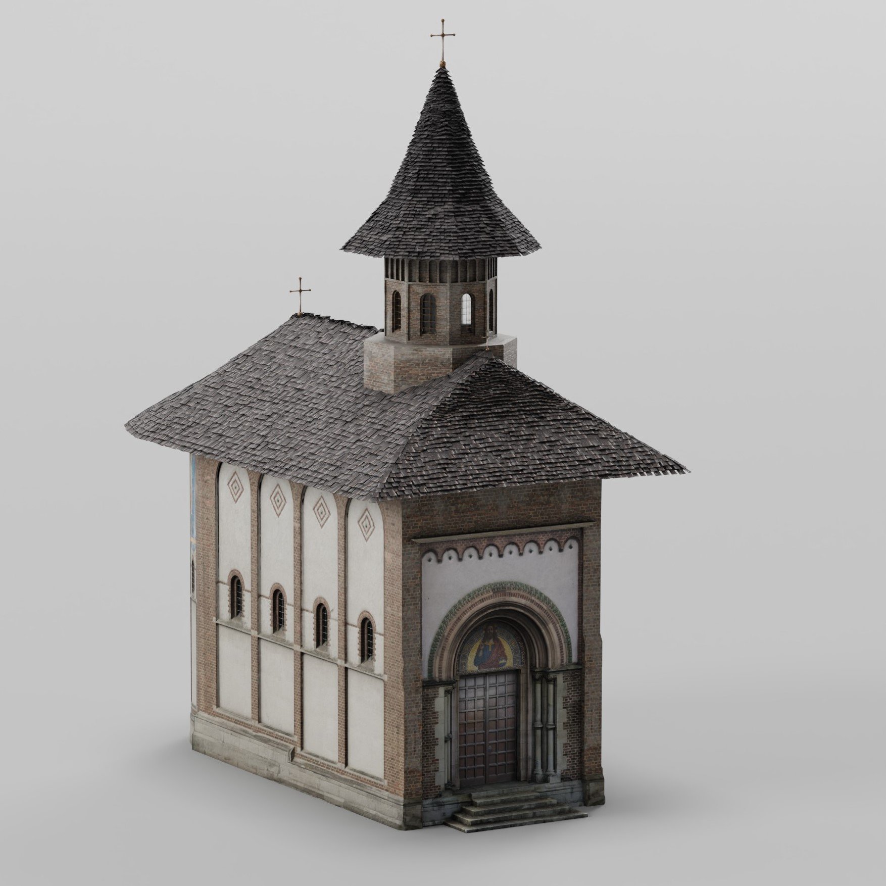 Romanian Church | Historic Buildings models | BlenderKit