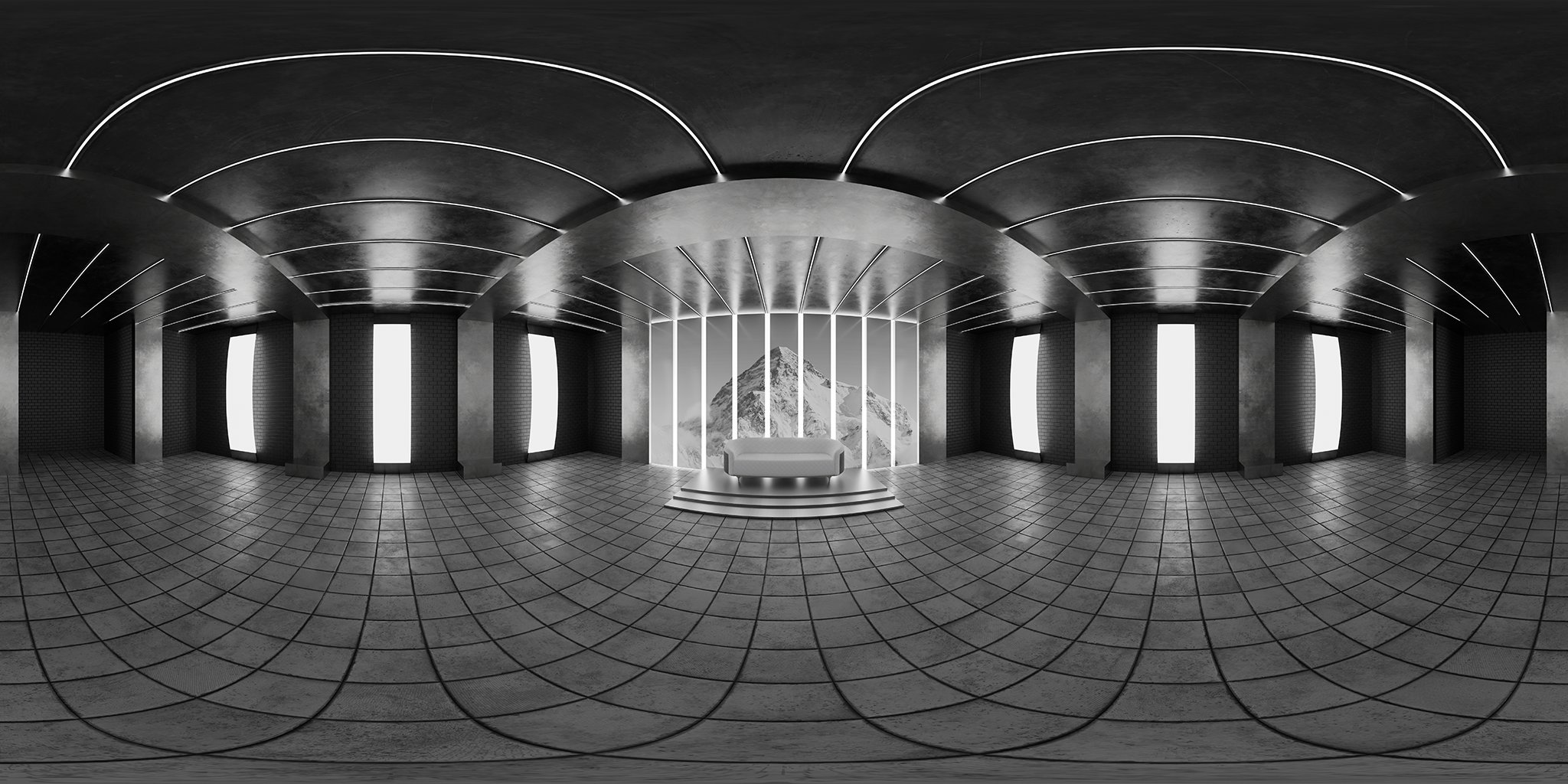 Studio HDRi - Dark Light Room | Studio HDRis | BlenderKit