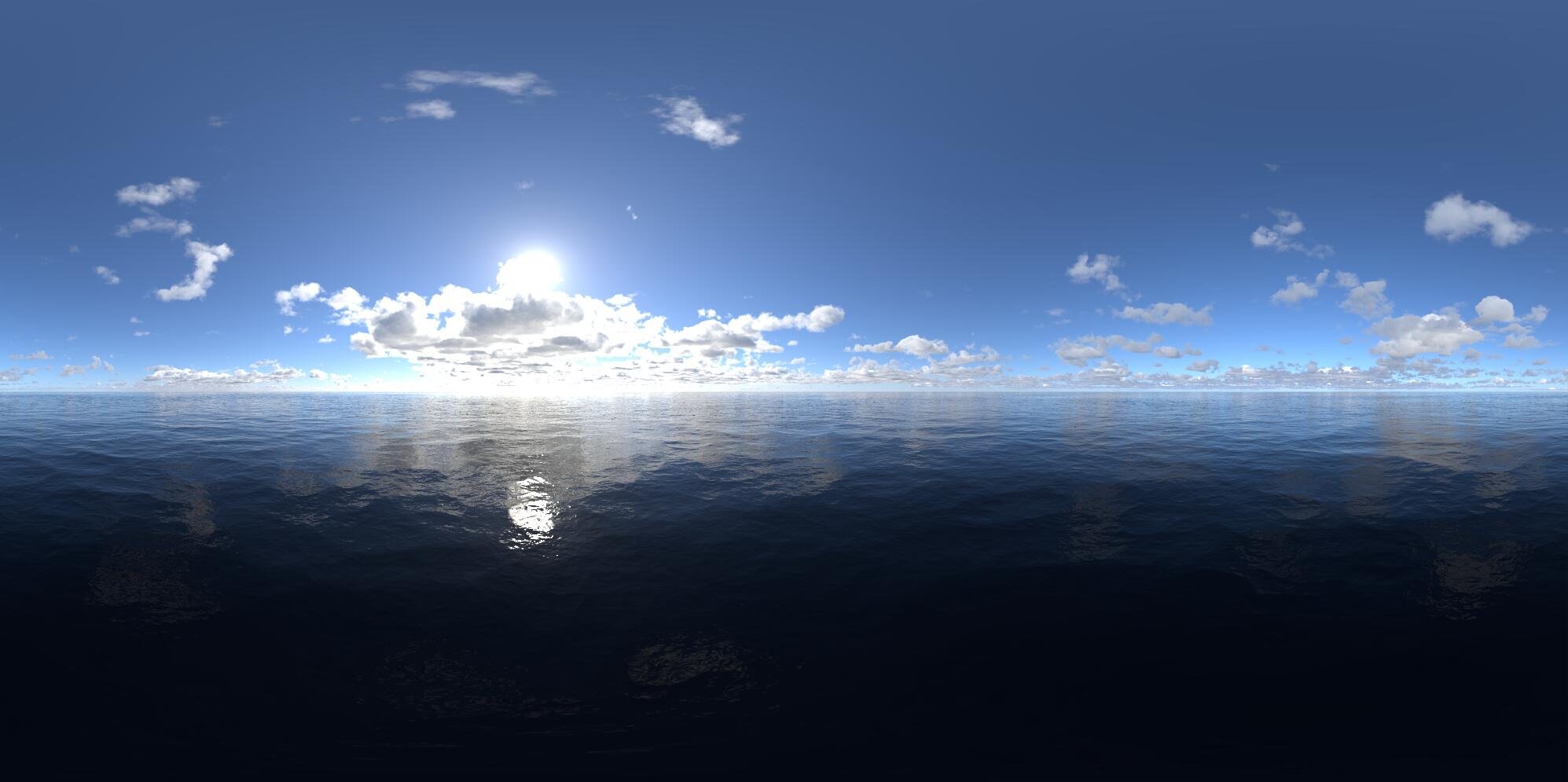 Morning light sunshine cloud | Nature HDRis | BlenderKit