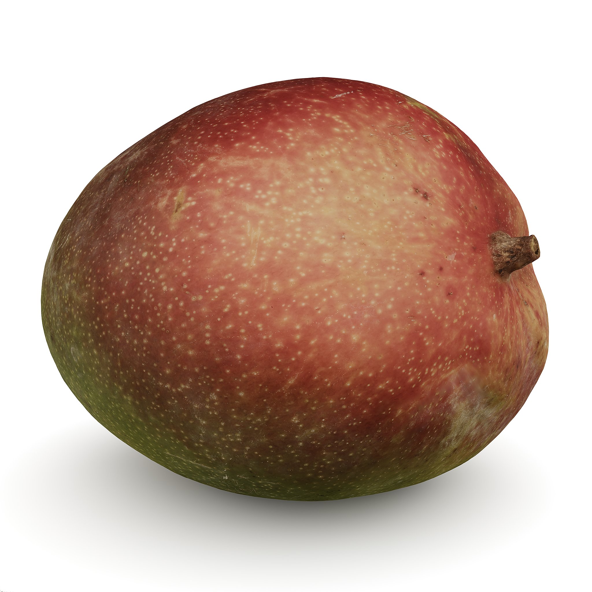 Whole mango red fruit realistic scan | Fruit & Vegetables models ...