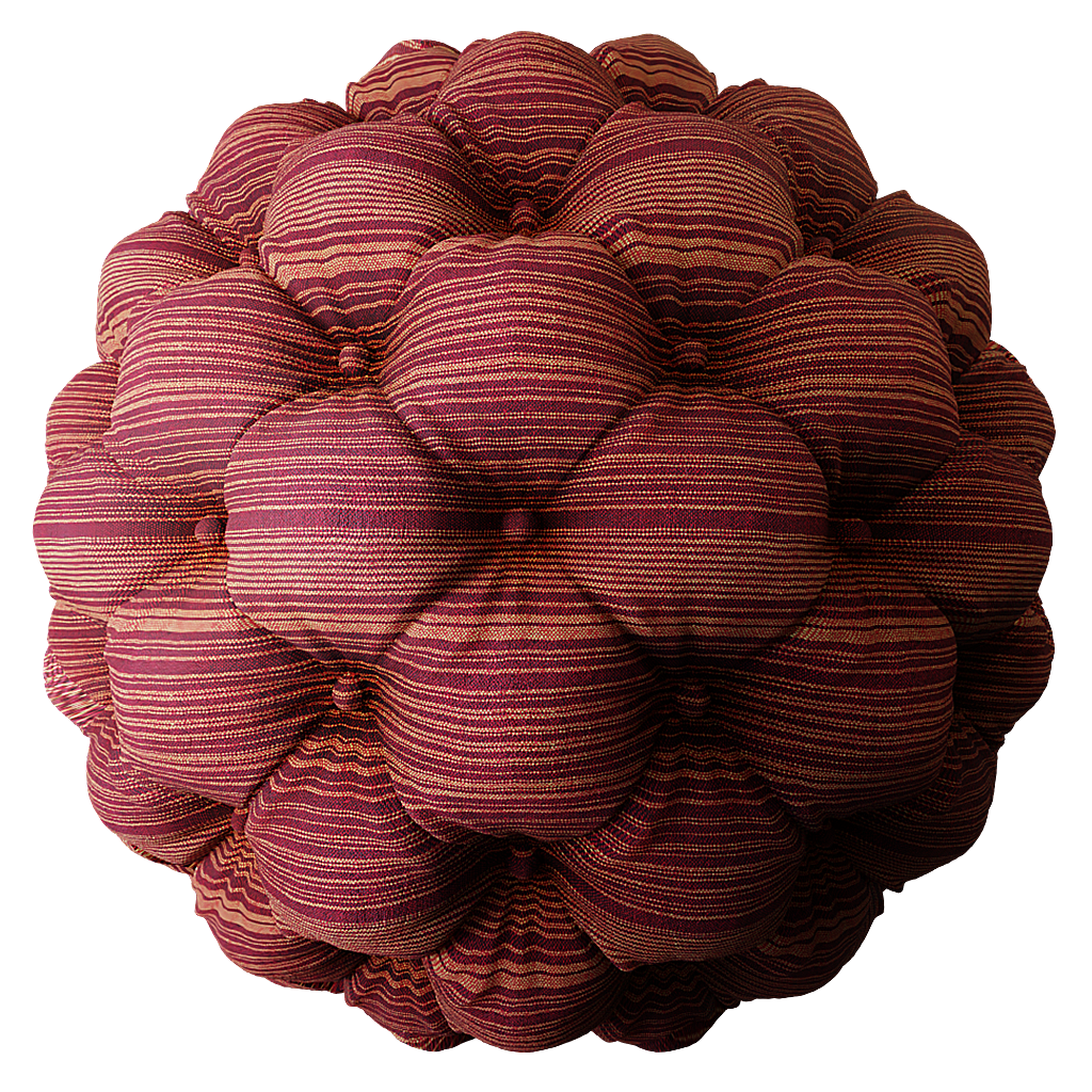 Fabric Deep Buttoning Pattern Red | FREE Texture Fabric 3D Materials ...