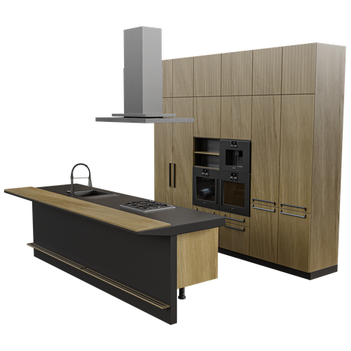 Kitchen modern | Kitchen Sets models | BlenderKit