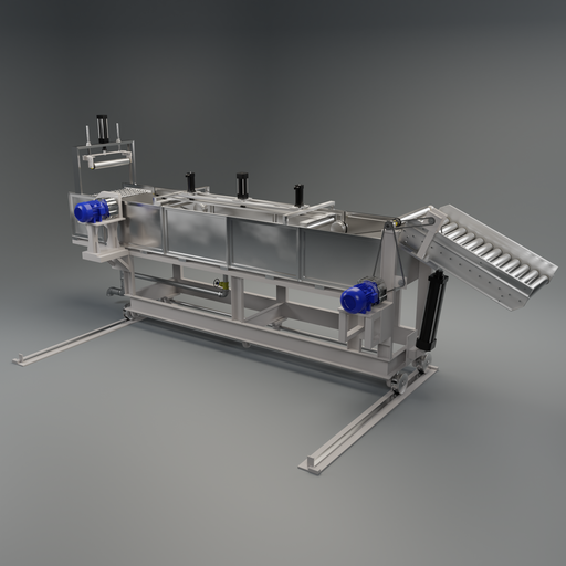 Conveyor Belt (Animated & Procedural) | FREE Industrial Machinery ...