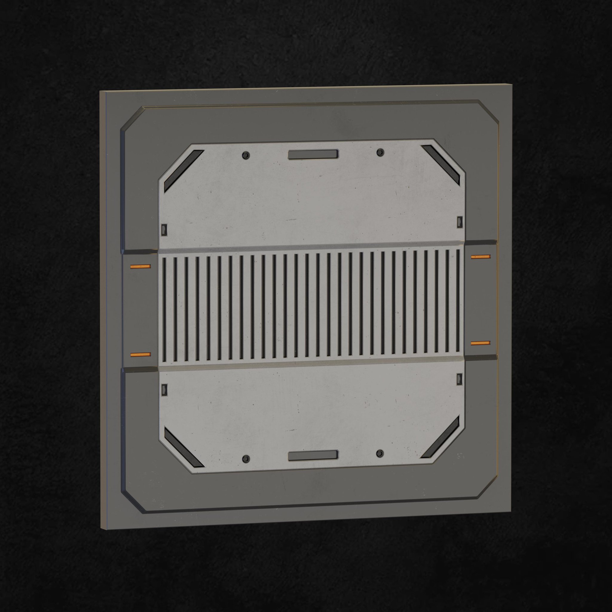 Sci-Fi Floor Panel | FREE Floor Coverings models | BlenderKit