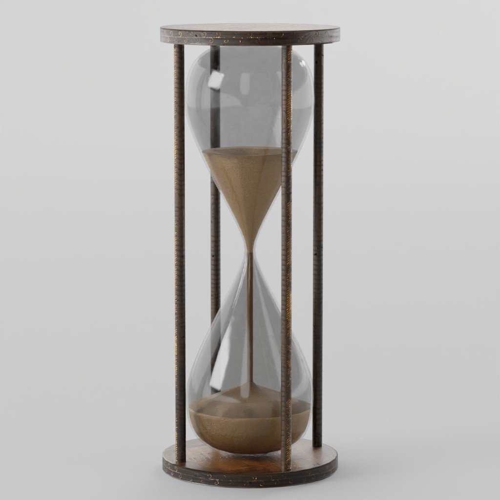 Sand Clock | Clocks models | BlenderKit