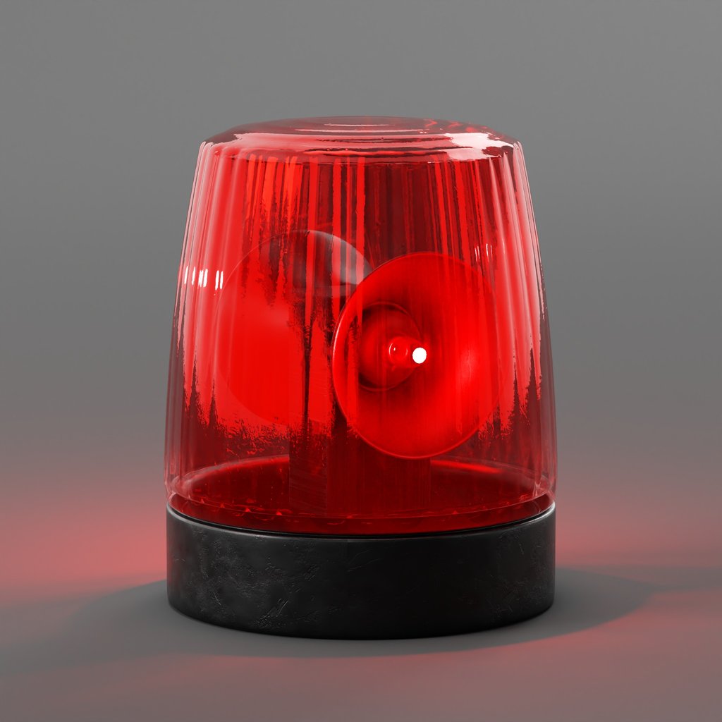 Signal Beacon | Industrial models | BlenderKit