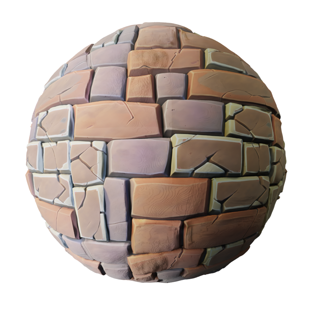 Stylized Stone Pattern | FREE stone materials | BlenderKit