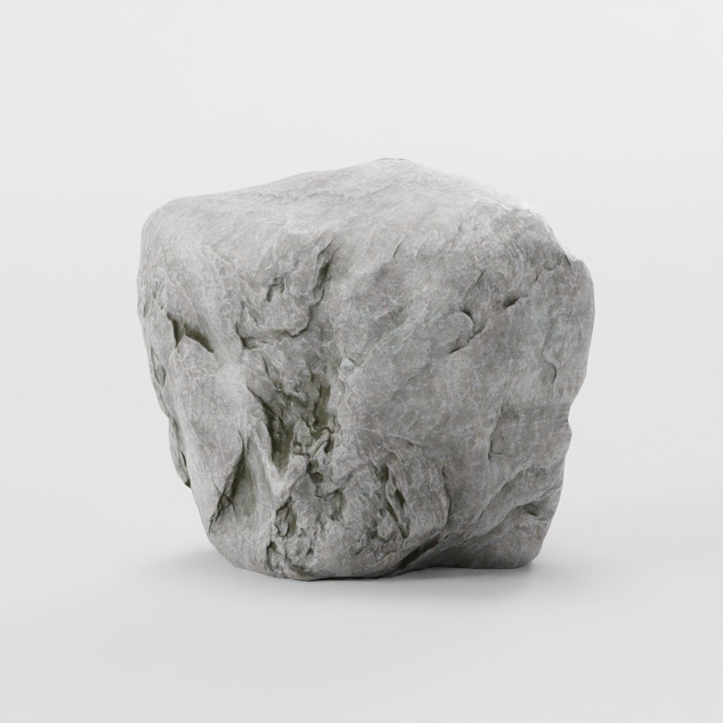 Boulder Rock | Terrains models | BlenderKit