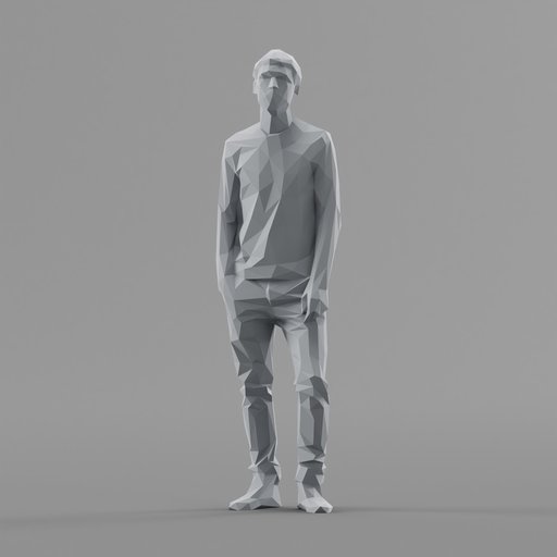 Male rigged PBR character | Men models | BlenderKit
