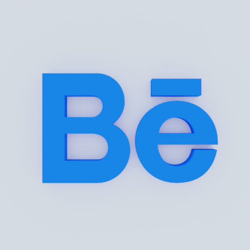 Behance Logo | Miscellaneous models | BlenderKit