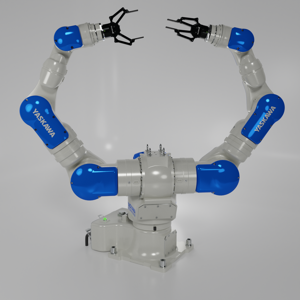 Robot Yaskawa-MOTOMAN SDA20F-rigged | FREE Robotics models | BlenderKit