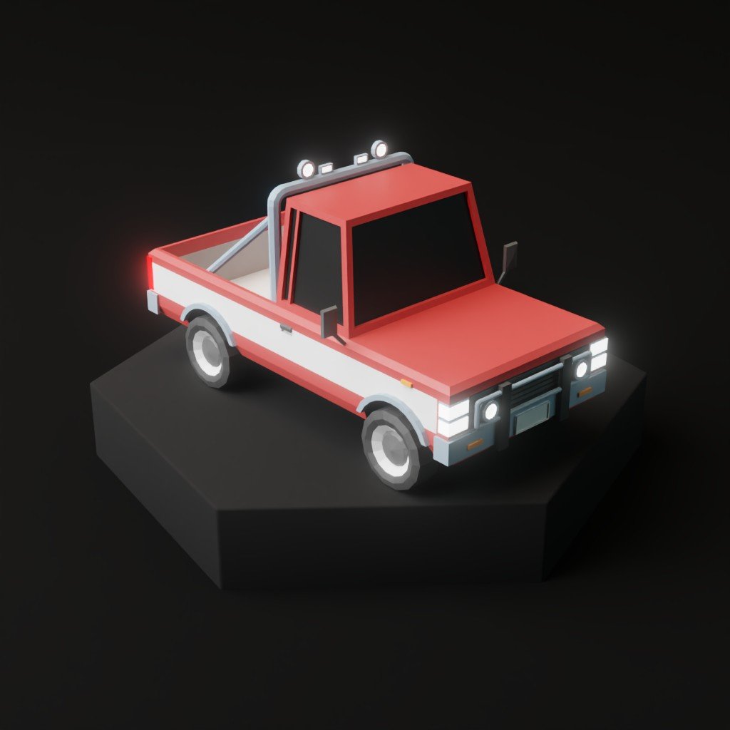 Lowpoly Car Low Poly Car 3D Models Sketchfab