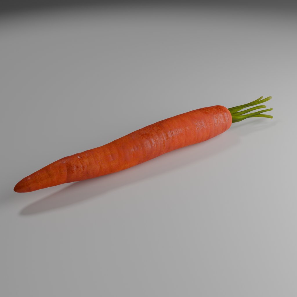 Carrot | Nature models | BlenderKit
