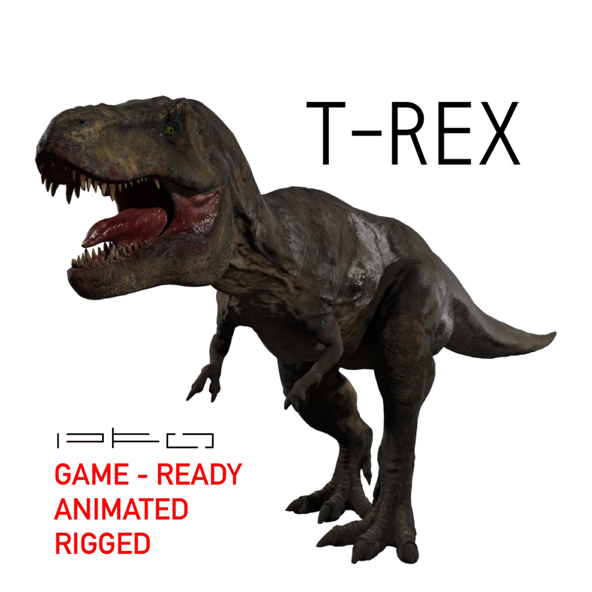 T-rex | Dinosaurs models | BlenderKit