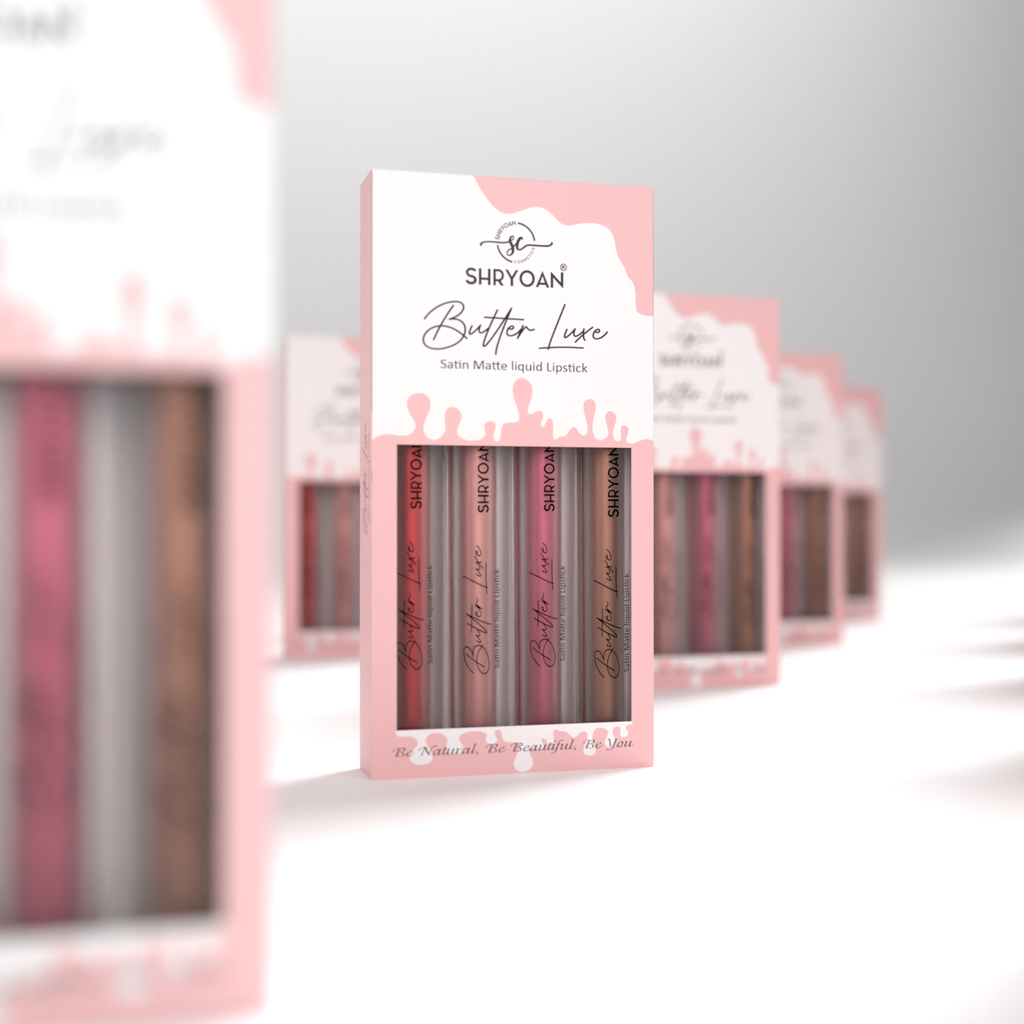 Liquid lipstick packaging box | Mockup scenes | BlenderKit