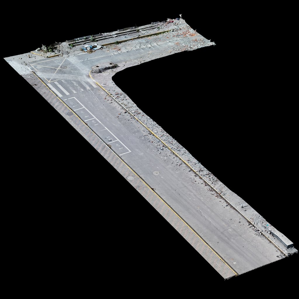 Scan Street road corner | Urban Environment models | BlenderKit