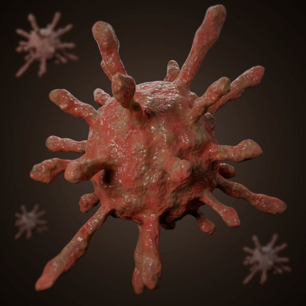 Virus | Miscellaneous models | BlenderKit
