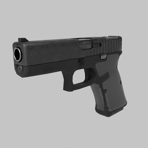 BlenderKit: Download the FREE Pistol model