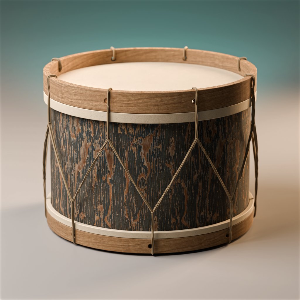 Alfaia - candomblé drum - Wooden Drum | FREE Musical Instruments models ...