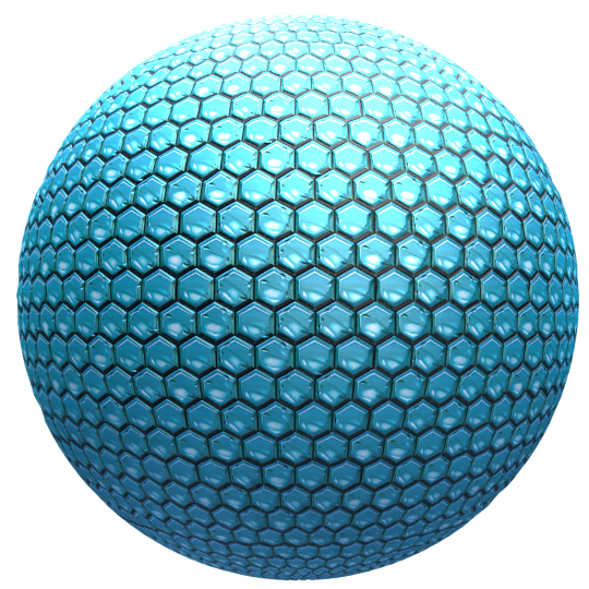 Hexagon Panel 01 | FREE 3D floor materials | BlenderKit