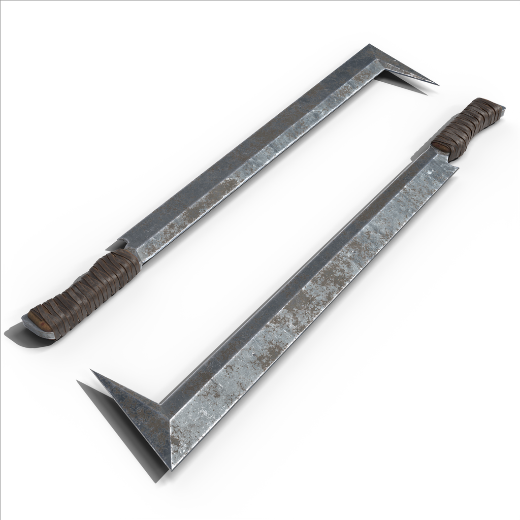 Uruk-hai sword | Weapons & Armors models | BlenderKit