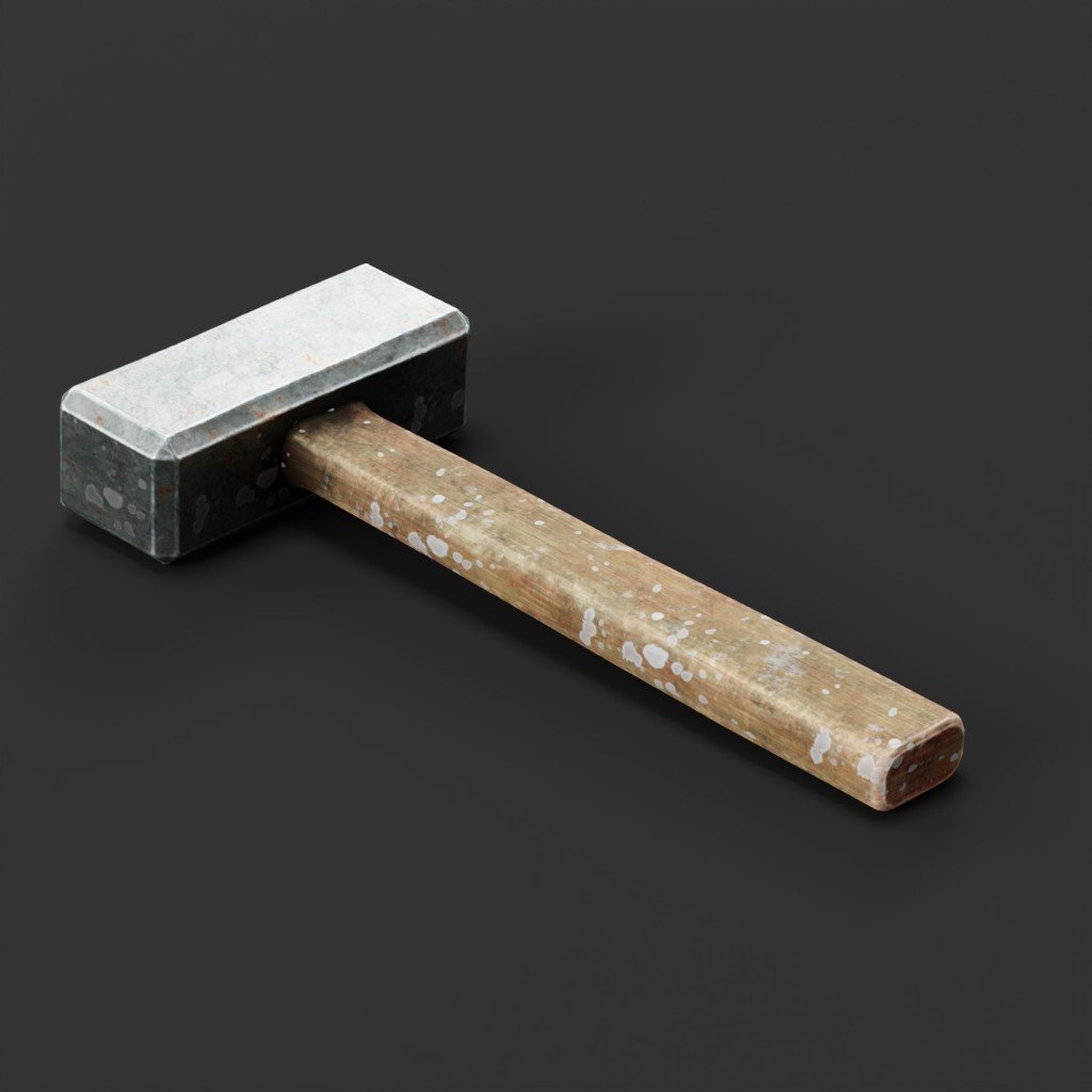 Mace | Handtools models | BlenderKit