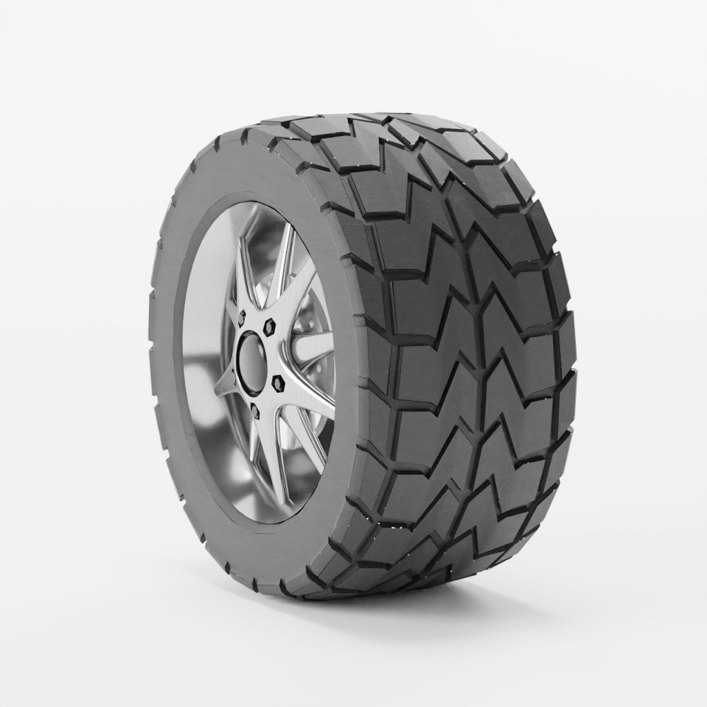 Tire | FREE Vehicle Parts models | BlenderKit