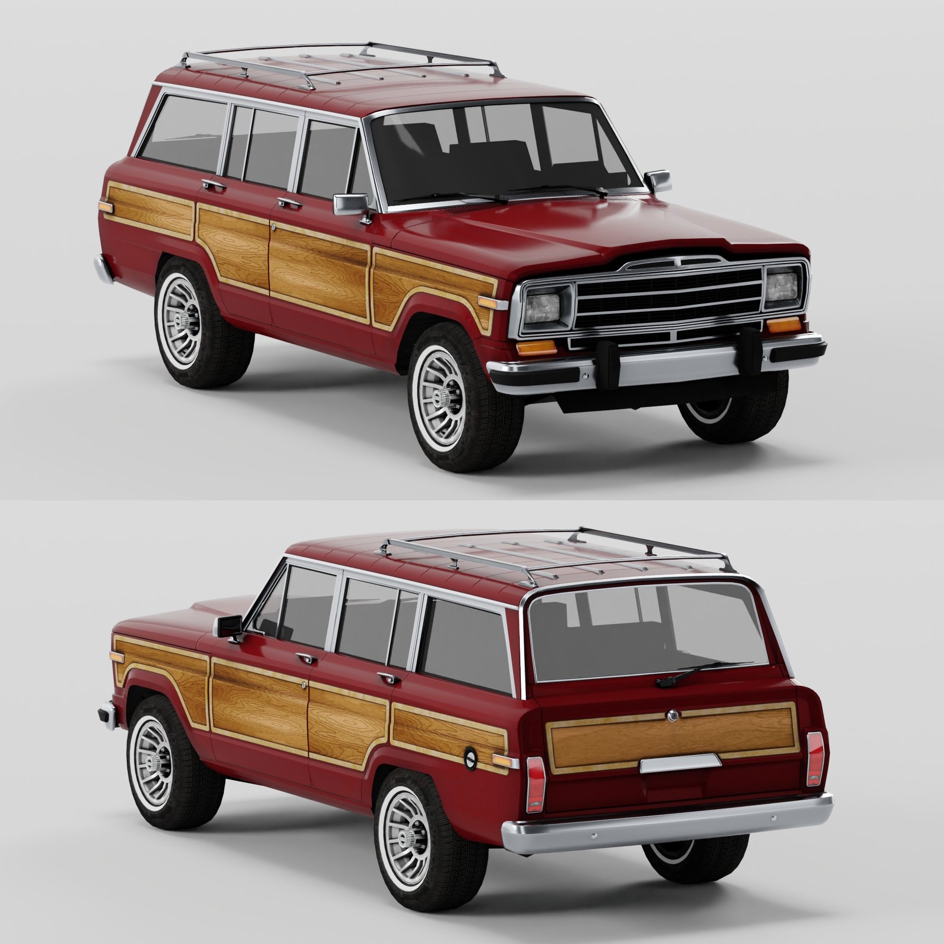 Retro SUV | Historical Cars models | BlenderKit