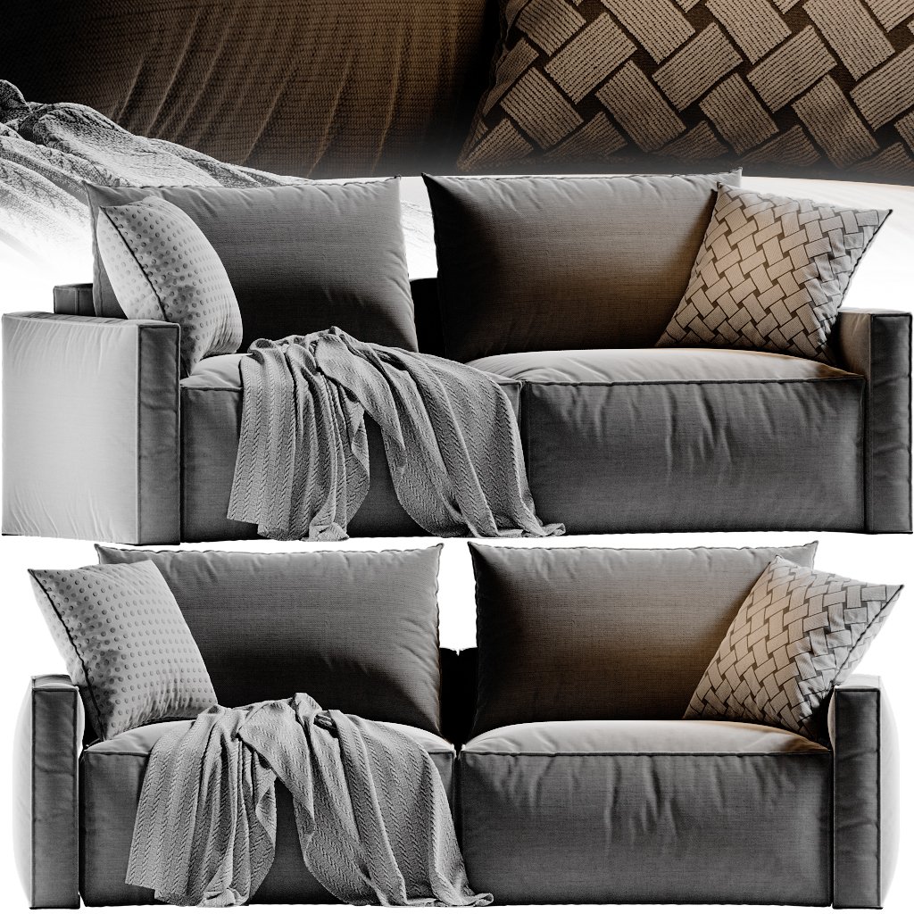 Sofa G | FREE Sofas models | BlenderKit
