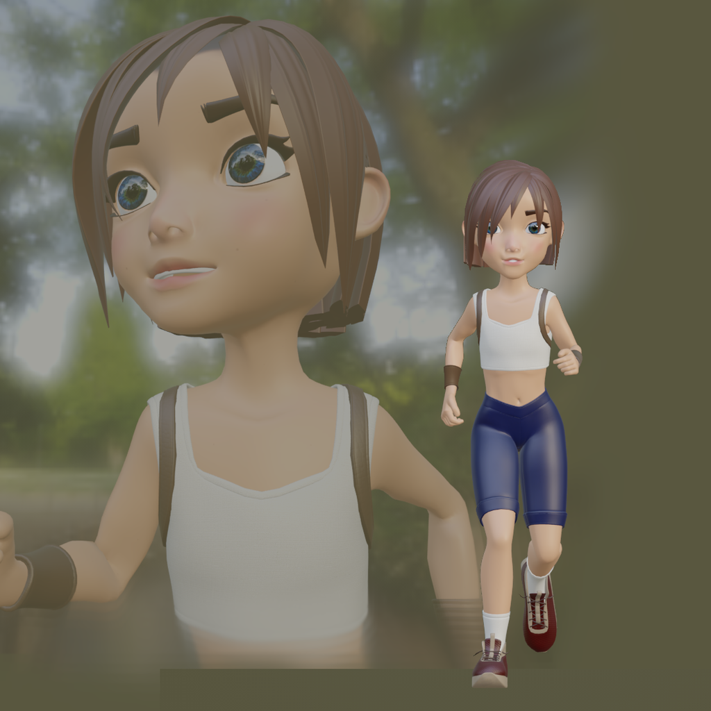 Basic Female Body 2 | FREE Full Human Bodies models | BlenderKit