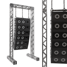 Stage Speaker | Architectural Structures models | BlenderKit
