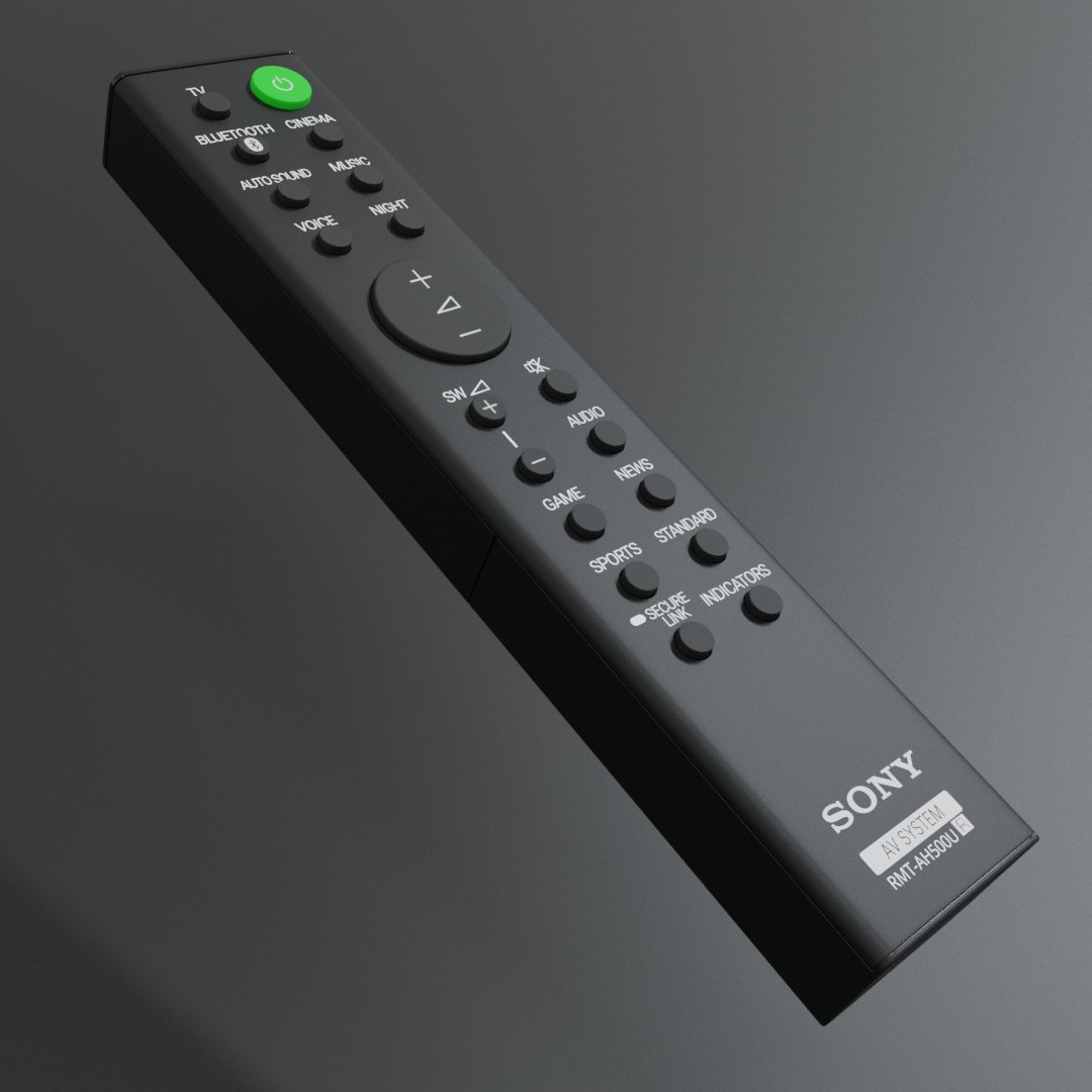 Remote audio system SONY | FREE Audio Devices models | BlenderKit
