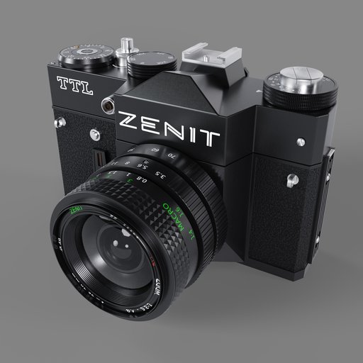 Camera 01 | FREE Photography models | BlenderKit